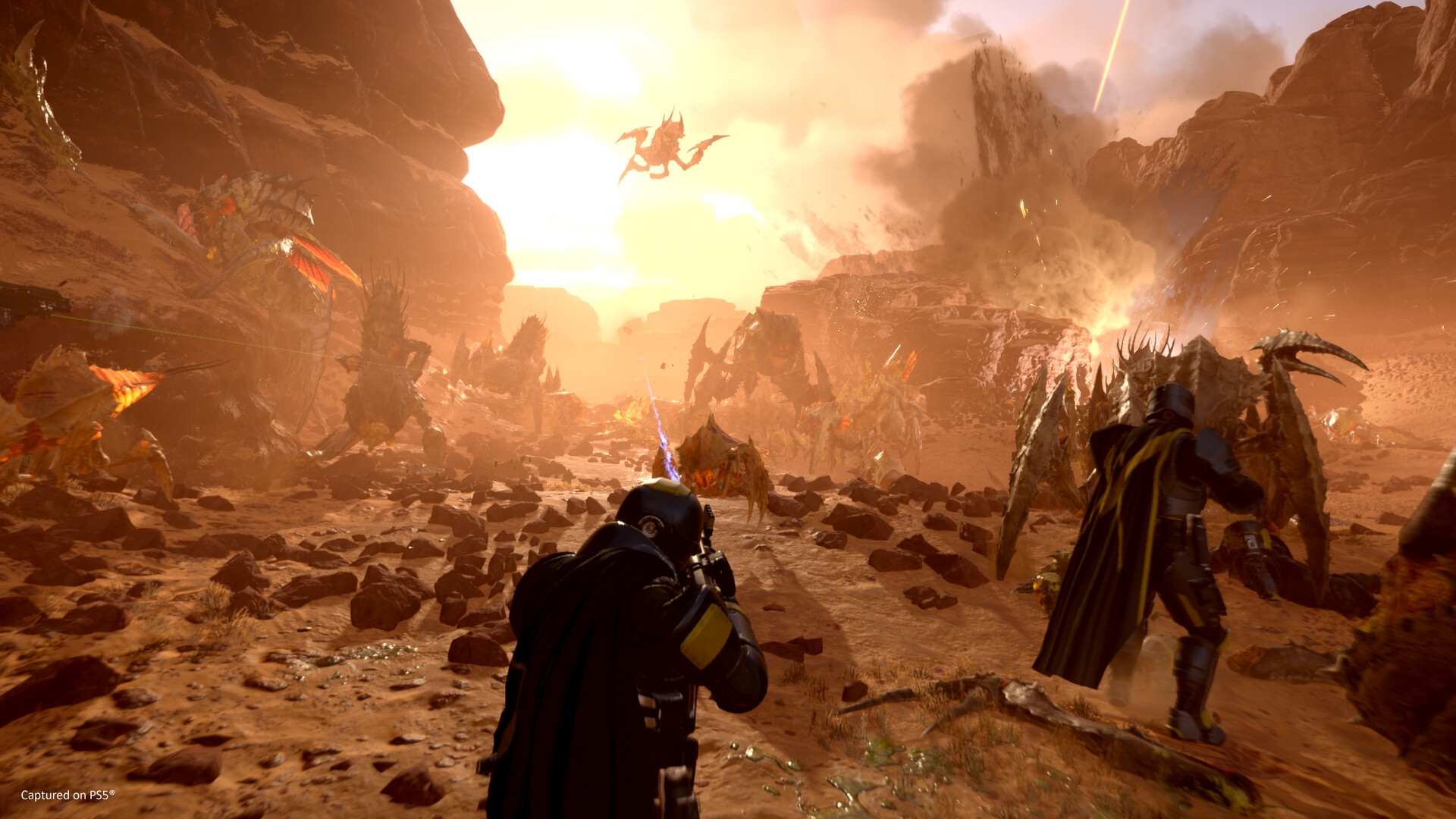 Helldivers 2 hat seit der Veröffentlichung auf Steam viele Spieler ...
