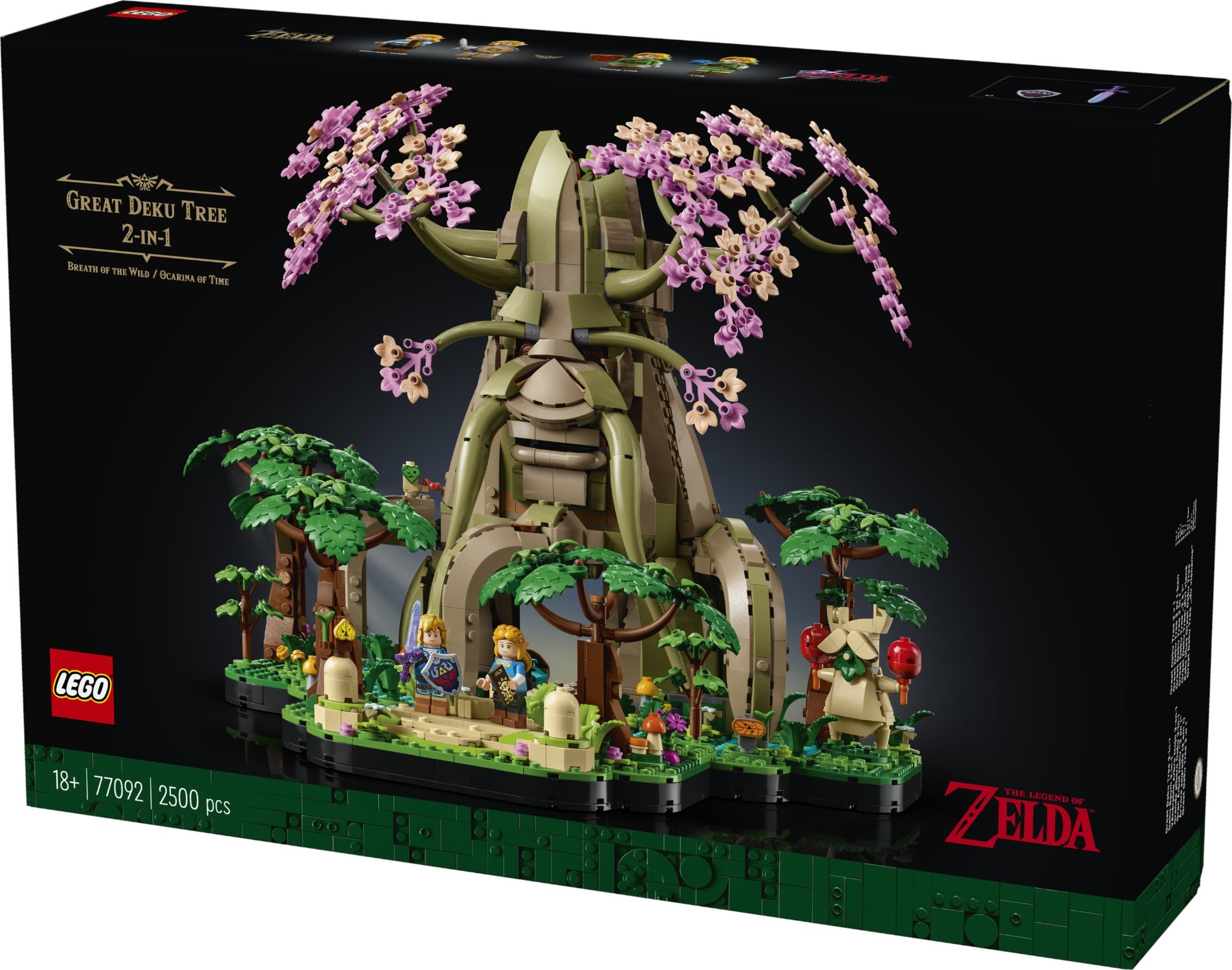 The Legend of Zelda Great Deku Tree 2-in-1 LEGO set arrives September 1 ...