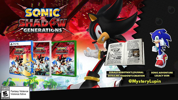 Sonic X Shadow Generations releases on October 25 at $49.99 - IG News