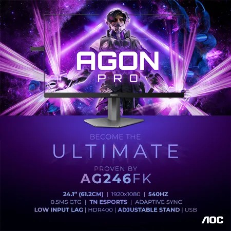 AOC launches two new gaming monitors for the most demanding users - IG News