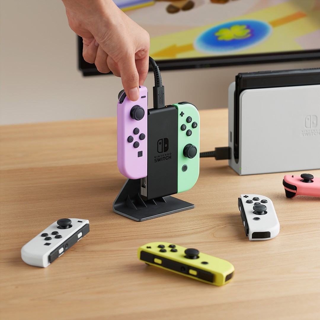 El módulo de carga para Joy-Con de Nintendo Switch llega el 17 de ...
