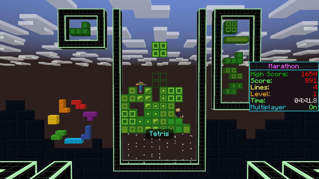 Un DLC Tetris est disponible dans Minecraft - IG News