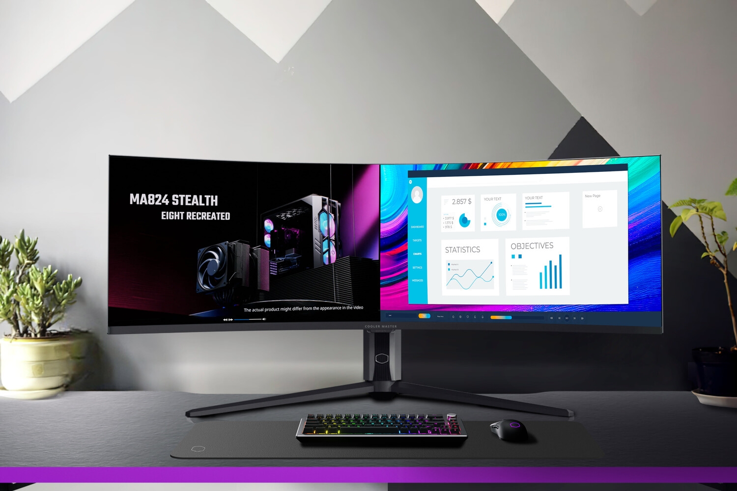 Cooler Master unveils the GP57-S, a new 57" gaming monitor - IG News