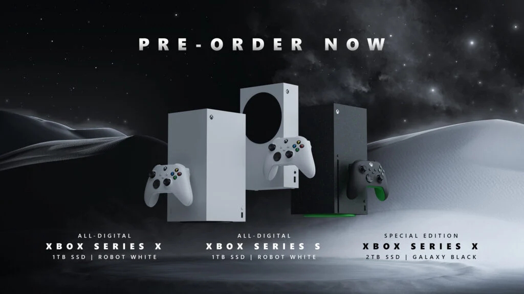En plus de la Xbox Series X Digital Edition, Microsoft lance les ...
