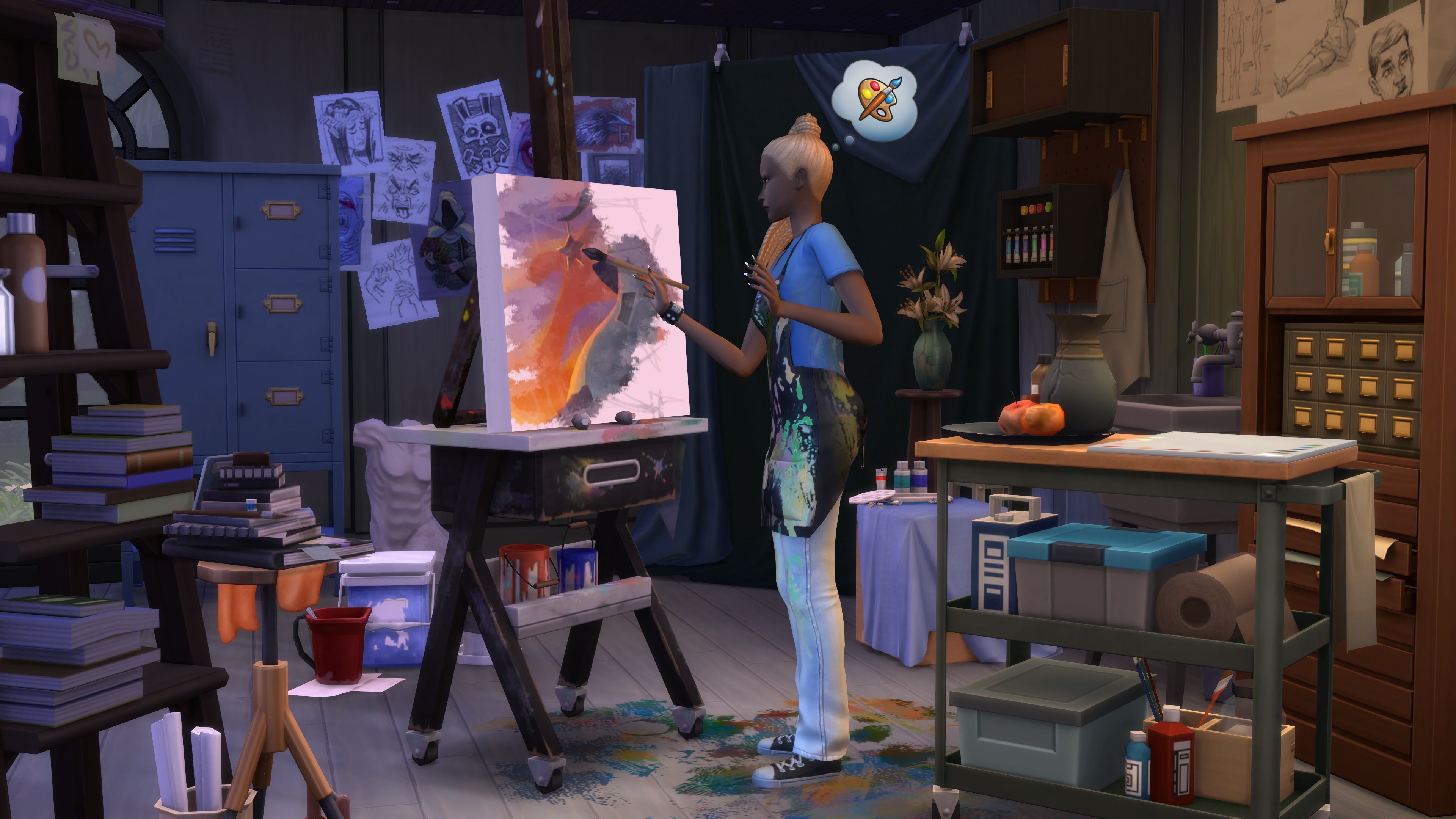 The Sims 4 Storybook Nursery Kit and Artist Studio Kit DLC launch on September 19 - IG News