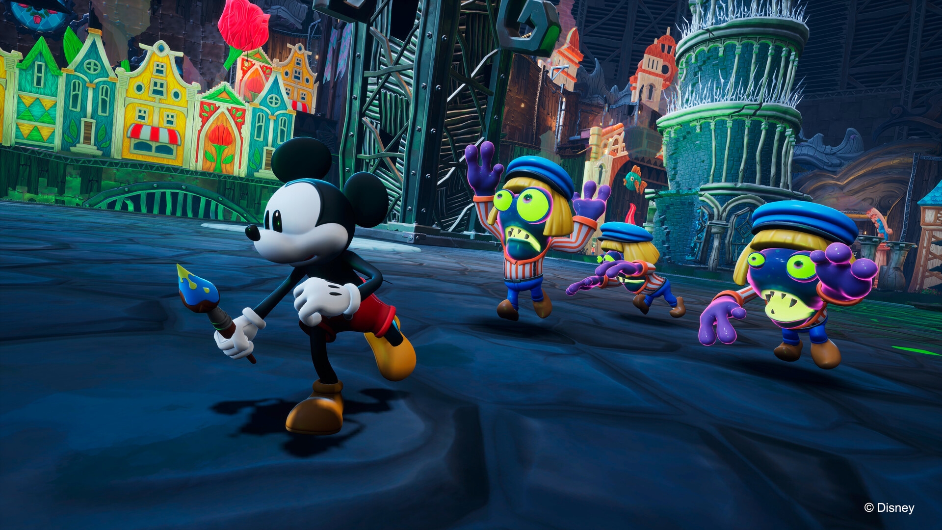 Disney Epic Mickey: Rebrushed ci fa immergere nel suo mondo attraverso ...