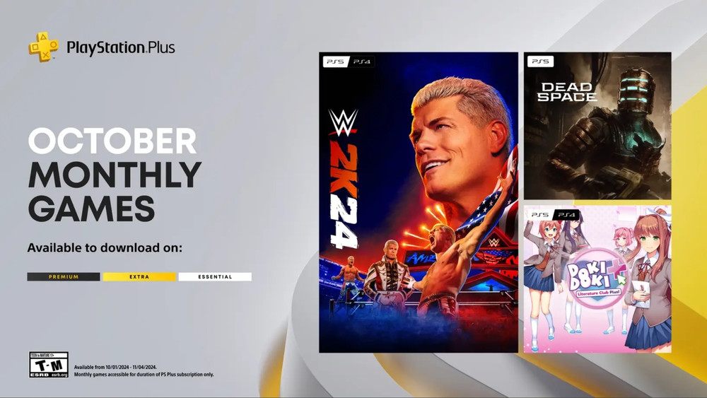 WWE 2K24, Dead Space y Doki Doki Literature Club Plus! llegan a ...