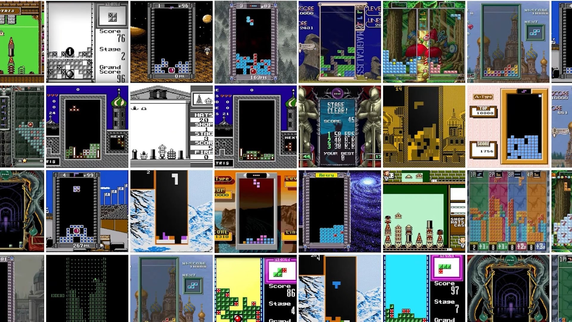 Ecco l'elenco dei 15 giochi inclusi in Tetris Forever - IG News