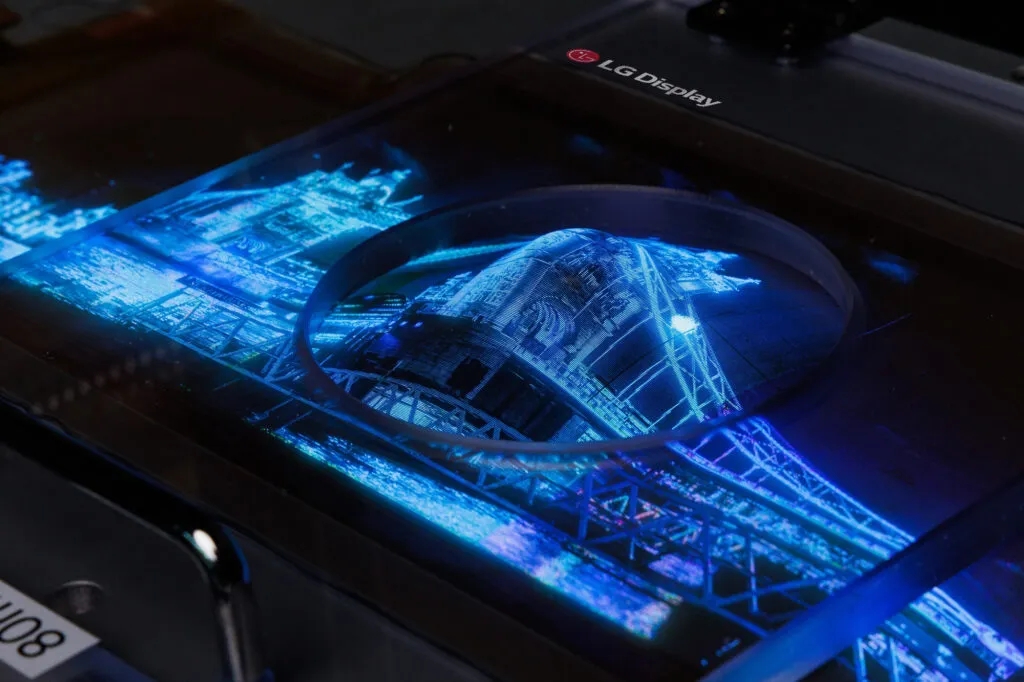LG Display has created the first stretchable screen, capable of ...