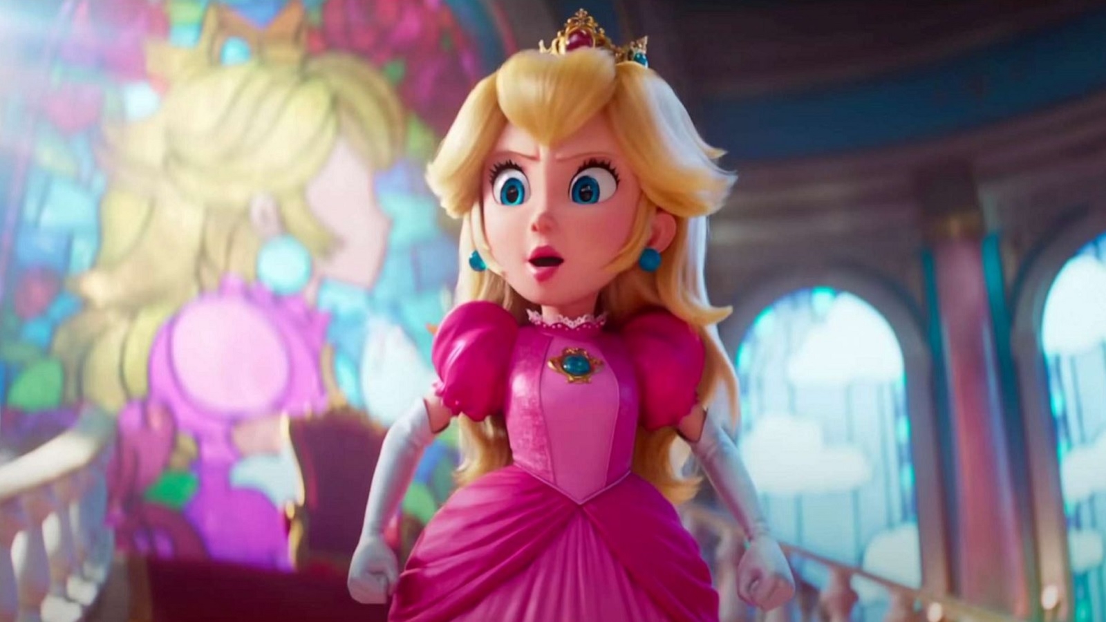 Peach takes action in this latest clip from the Super Mario Bros movie ...