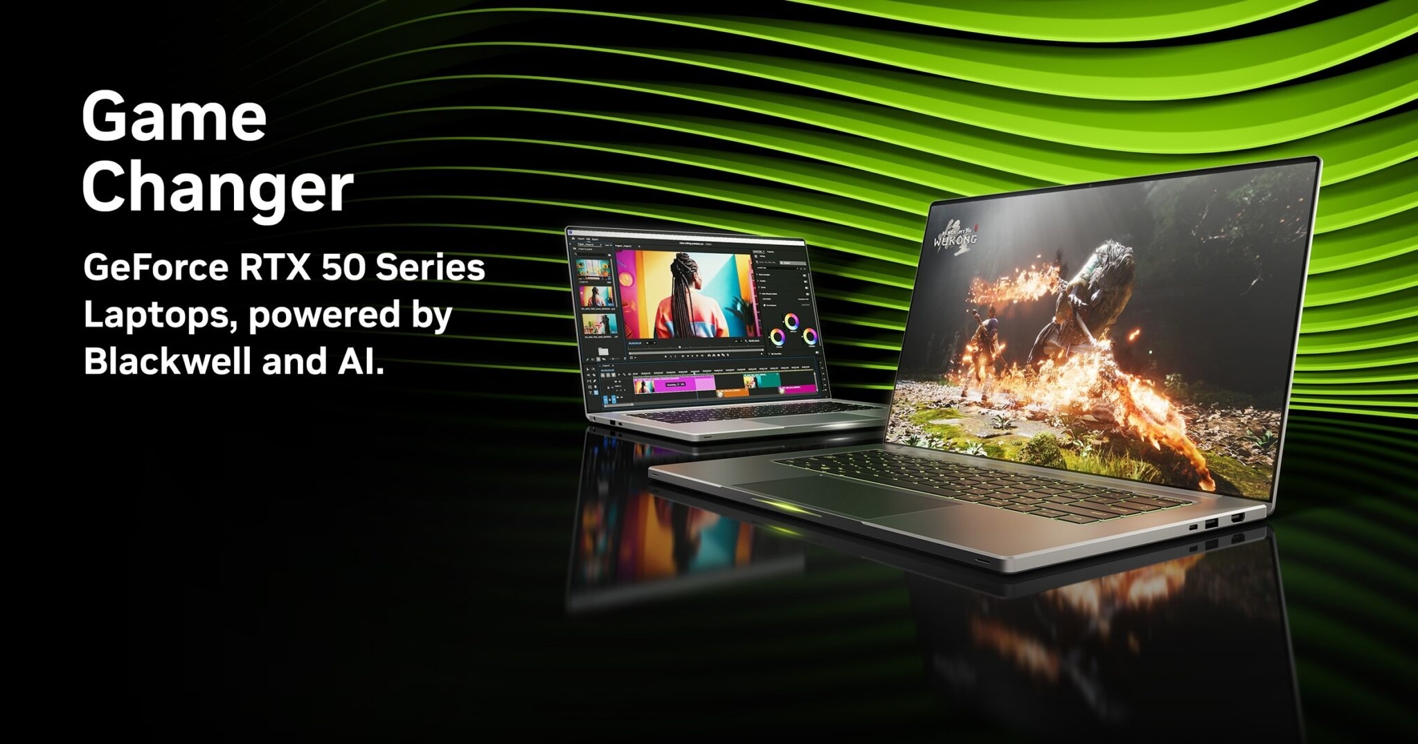NVIDIA présente les RTX 50 pour ordinateurs portables lors du CES 2025 ...