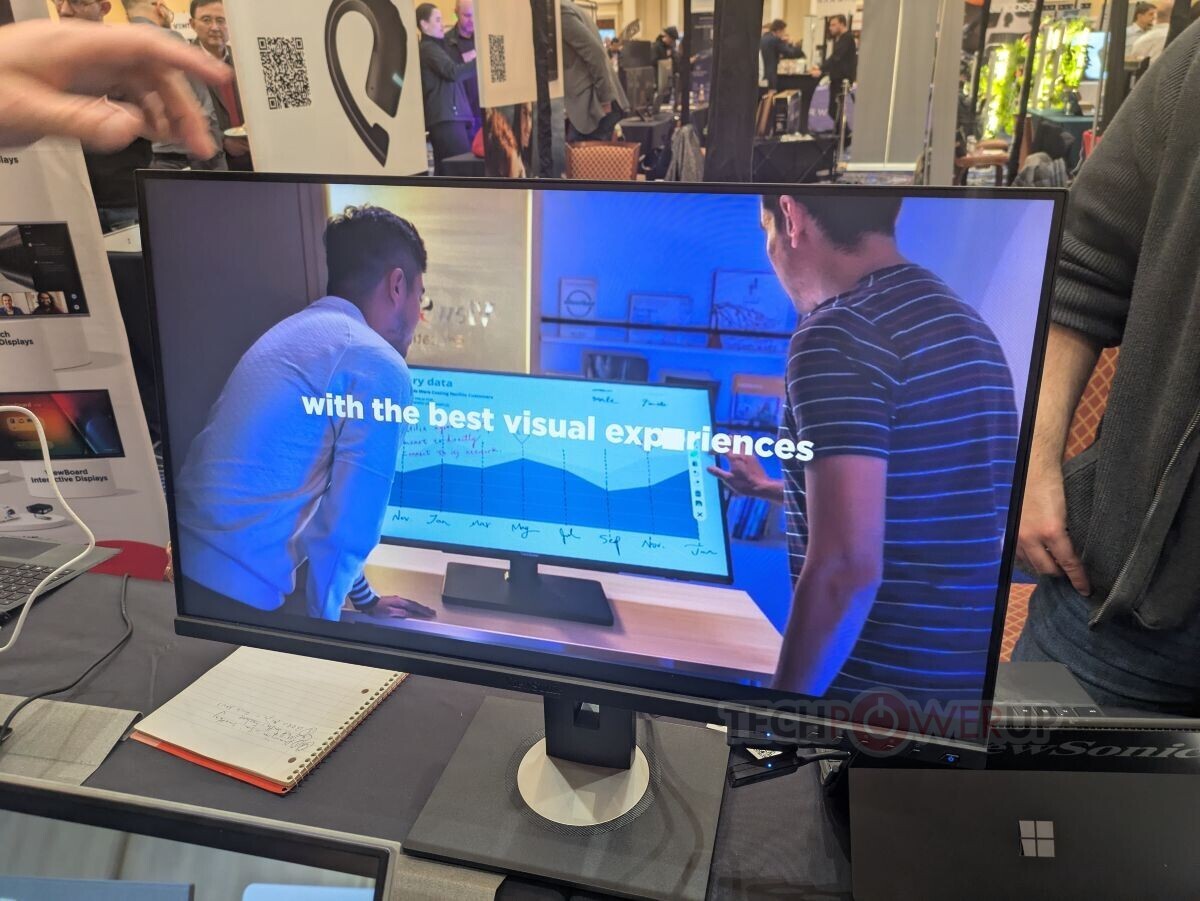 CES 2025 : ViewSonic dévoile des écrans sans fil et 4K - IG News