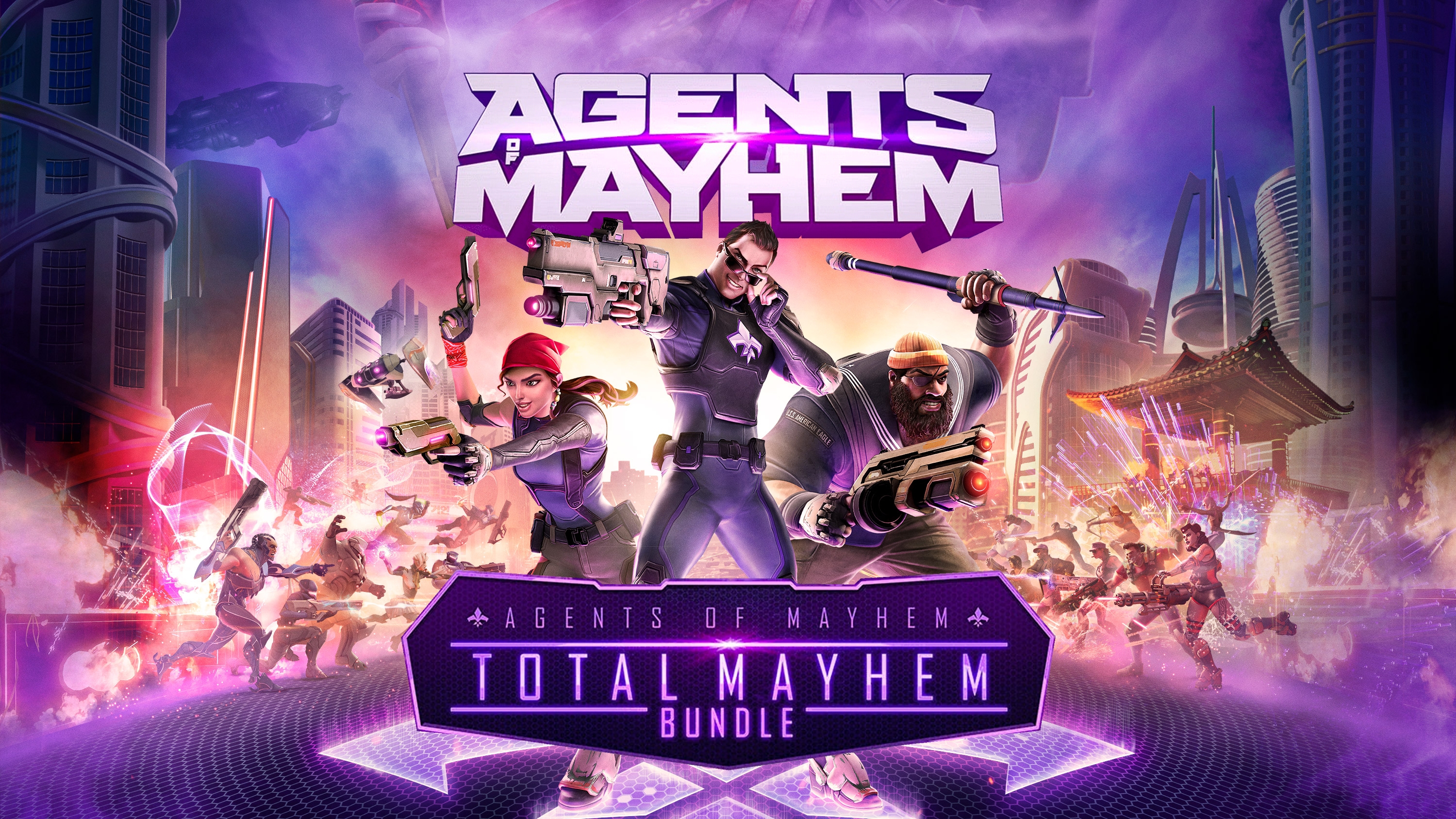 Comprar Agents of Mayhem - Total Mayhem Bundle - Xbox One