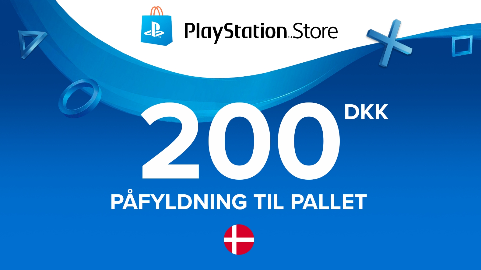 Køb PlayStation Store-gavekort 200 DKK