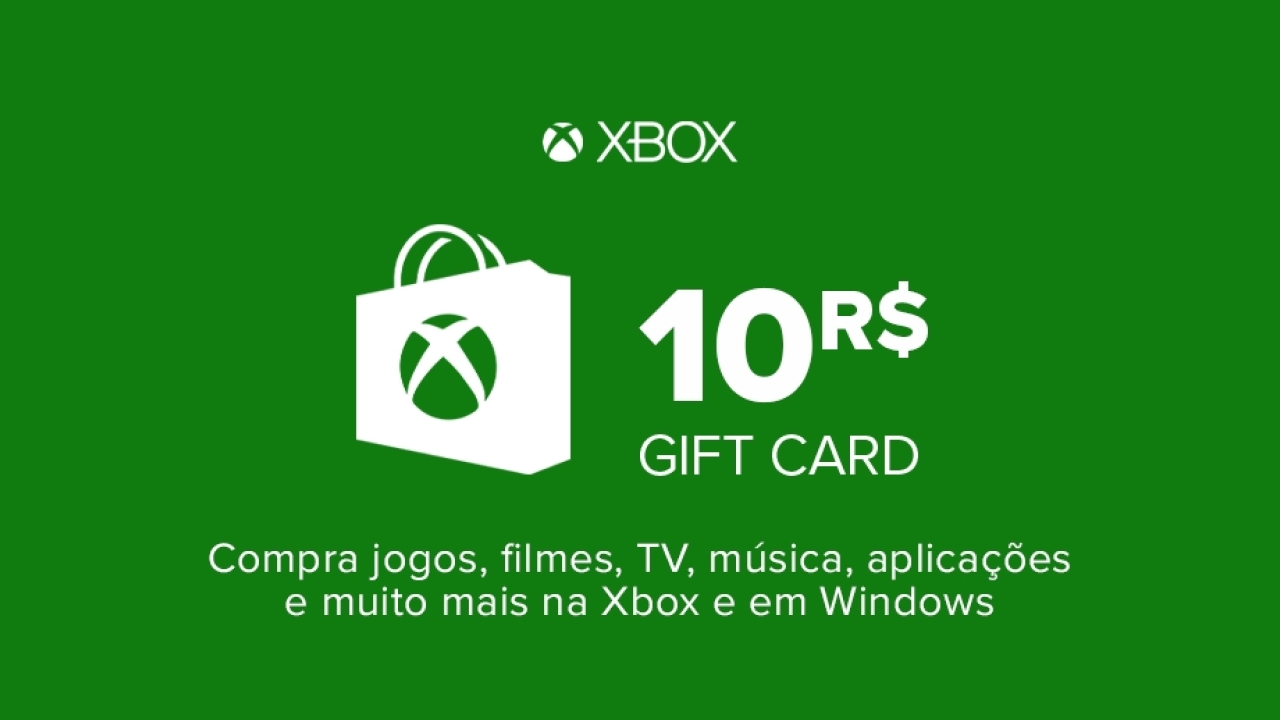 Køb Xbox Gift Card 10 BRL Microsoft Store