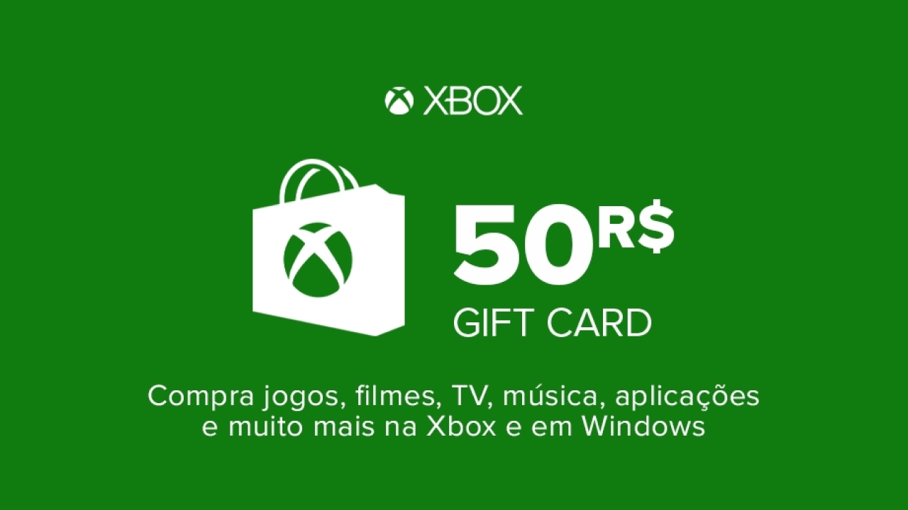 Купить Xbox Gift Card 50 BRL Microsoft Store