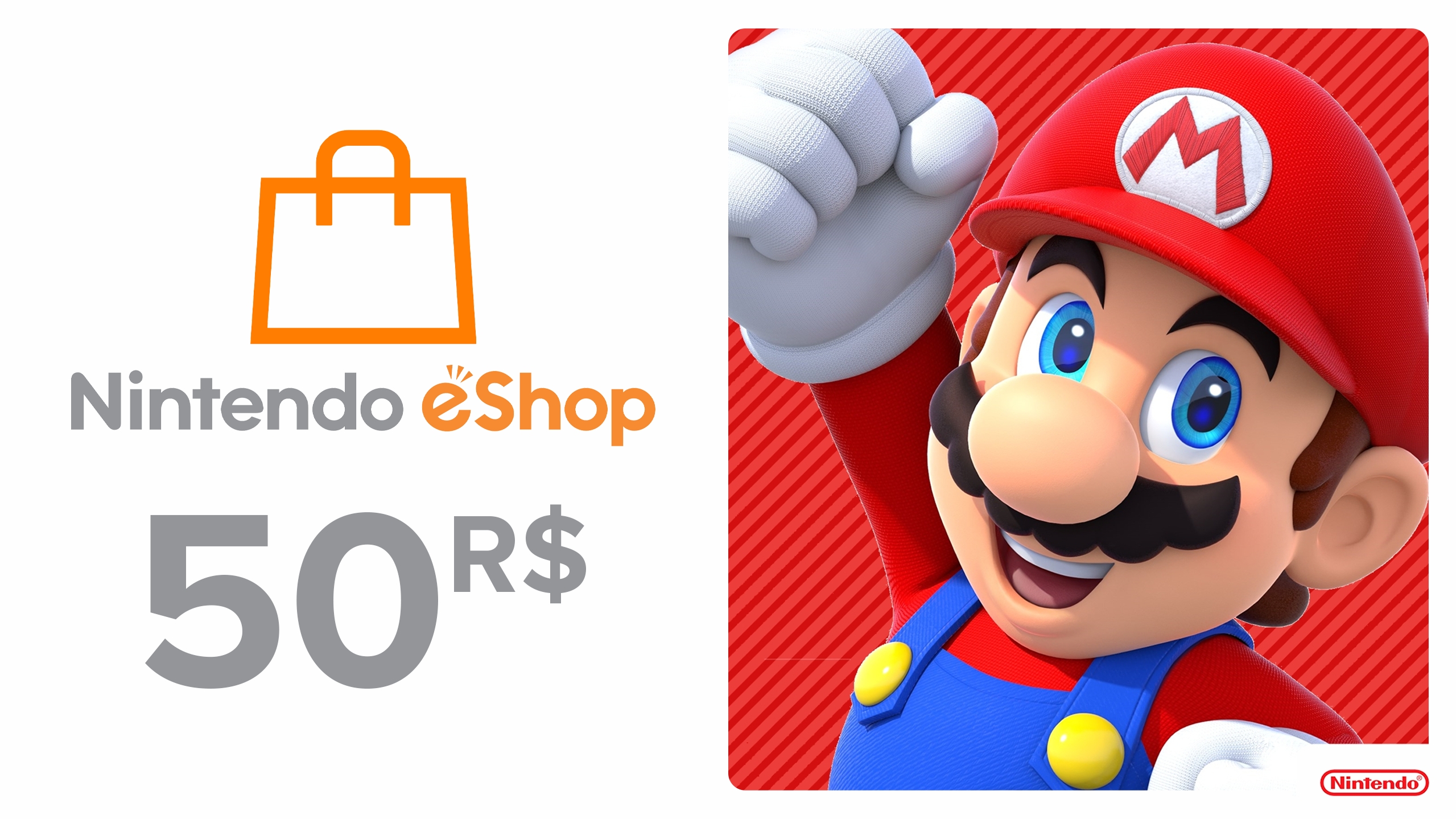 Comprar Tarjeta Nintendo eShop 50 BRL Nintendo eShop