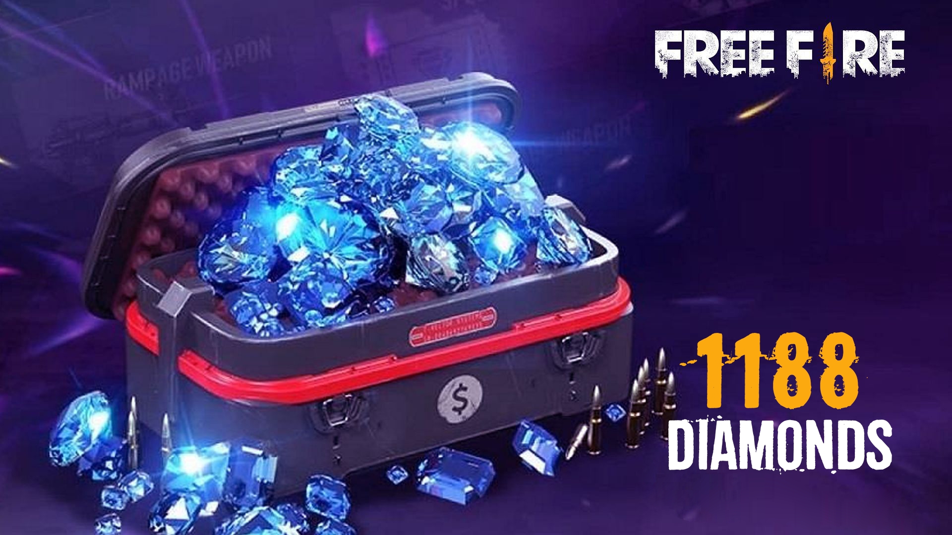 Buy Garena Free Fire: 1188 Diamonds