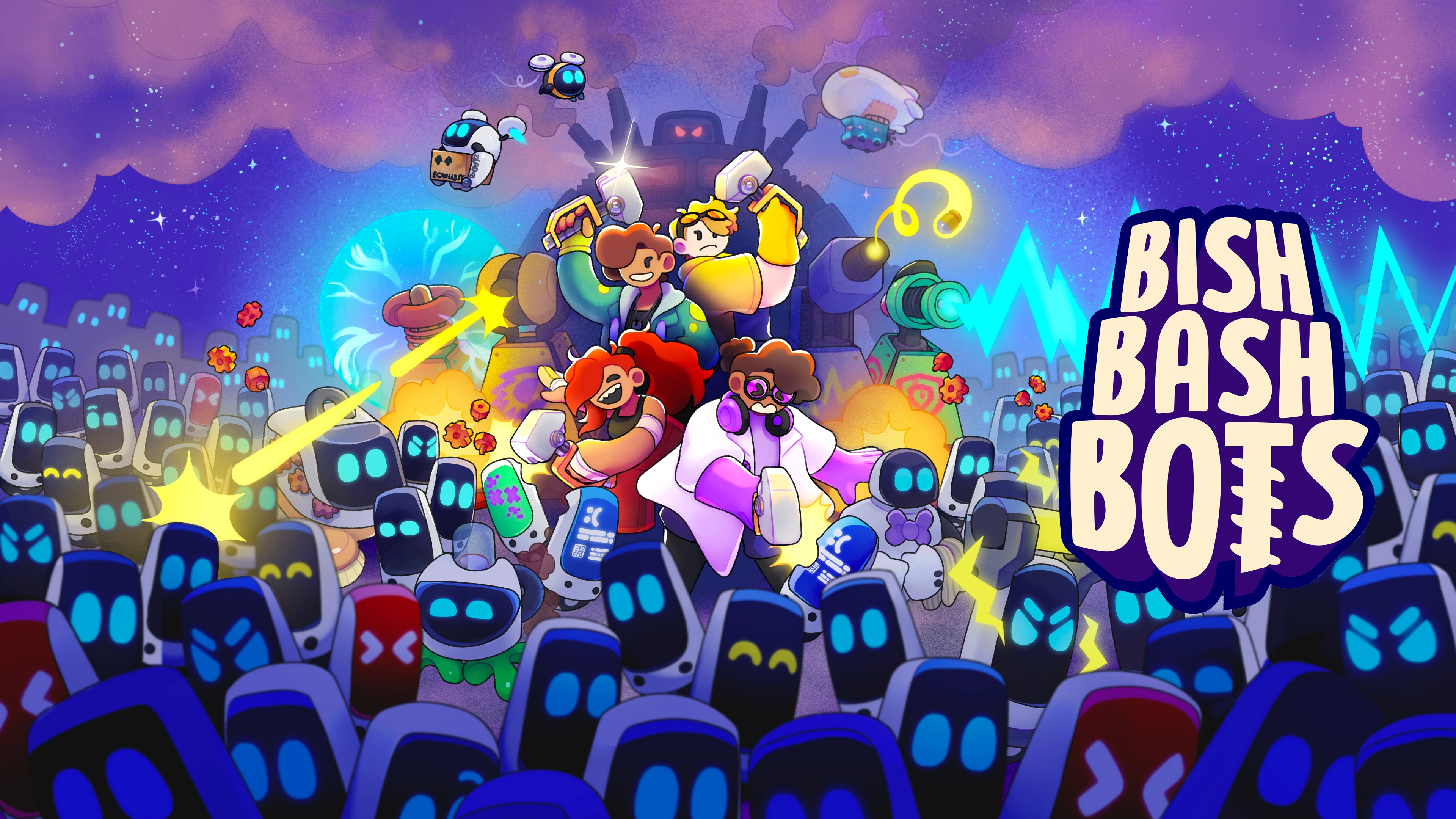 Comprar Bish Bash Bots - PC (Steam)