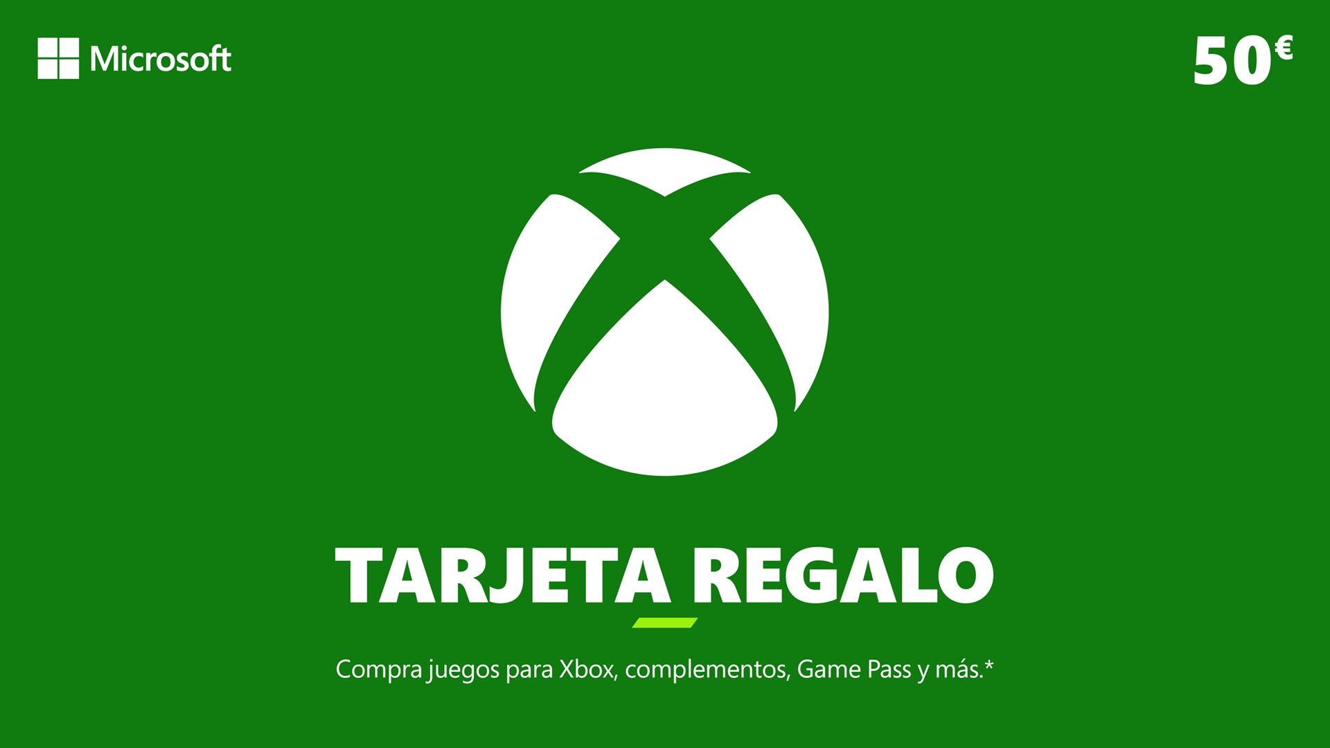 Kup Xbox Gift Card 50€ Microsoft Store