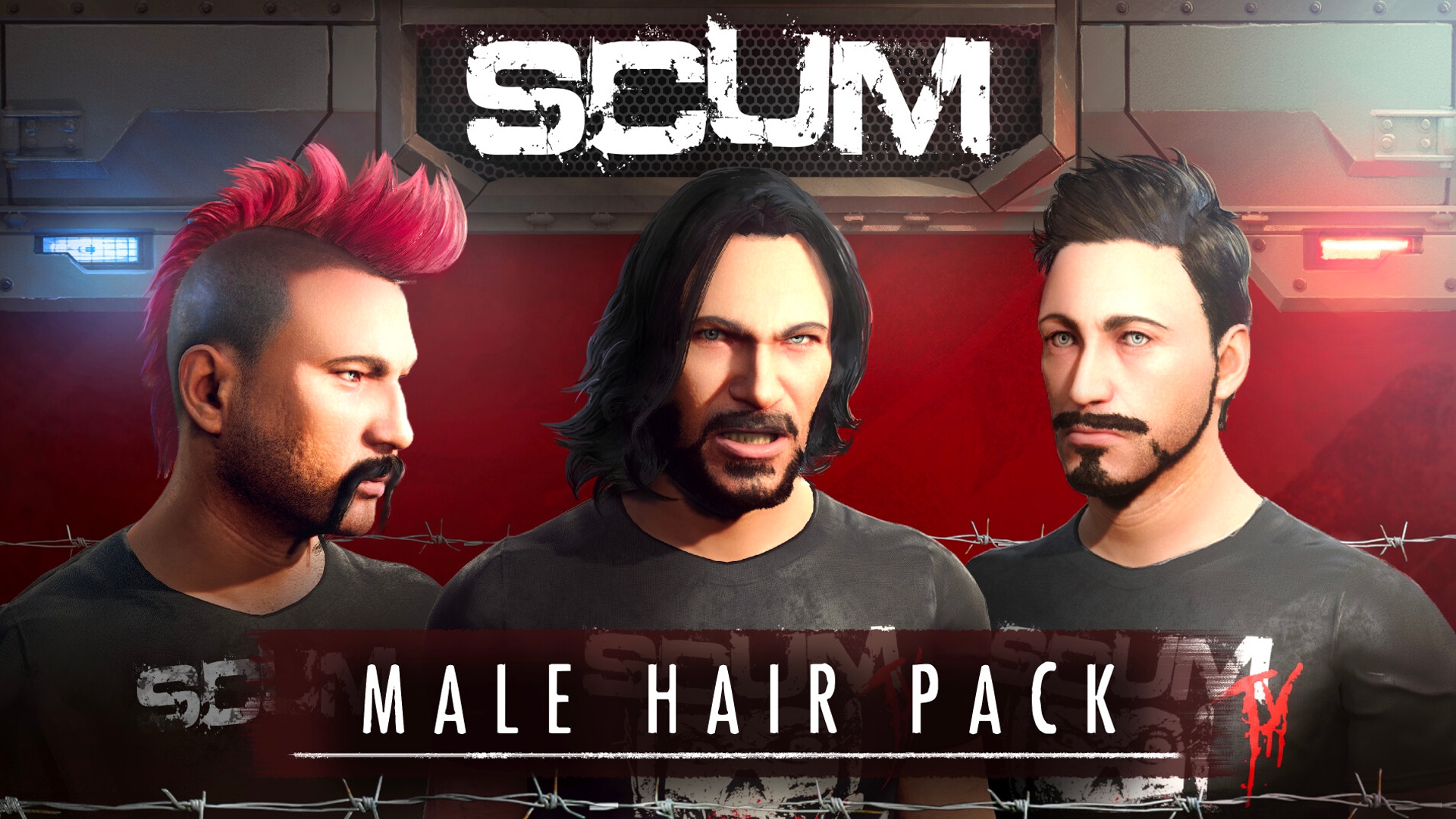Kaufe Scum Male Hair pack - PC (Steam)