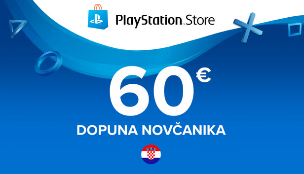 PlayStation Store gift card 60 Croatia
