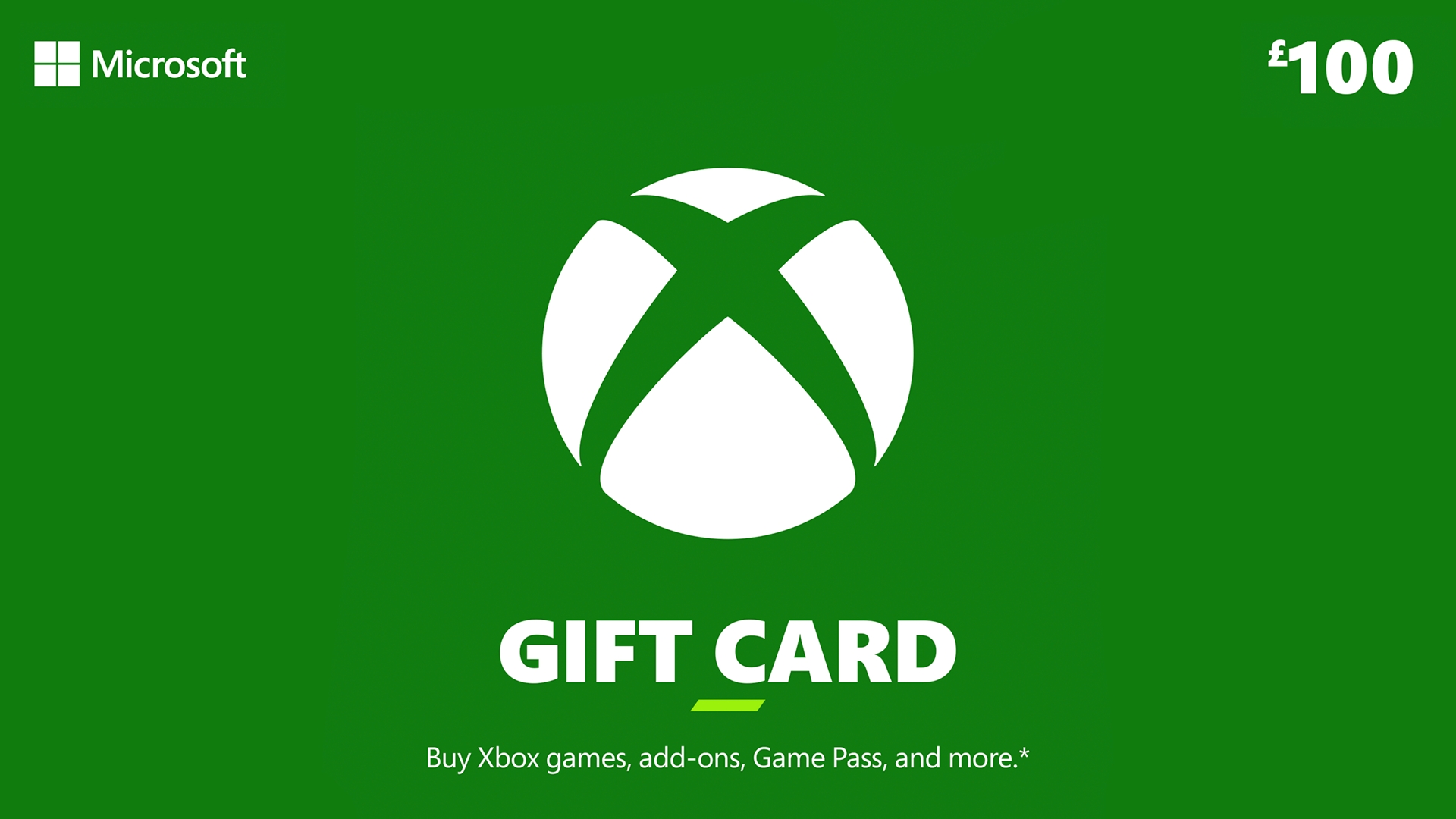 Comprar Tarjeta regalo Xbox Live 100£ - United Kingdom