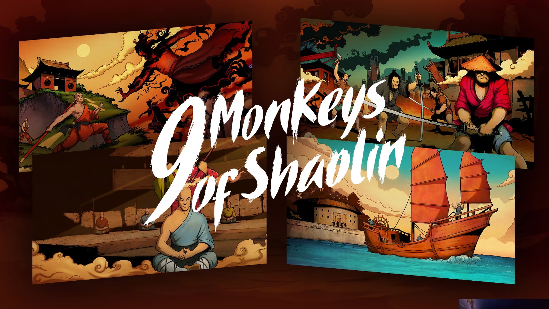 Купути 9 Monkeys of Shaolin - HD Wallpapers Steam