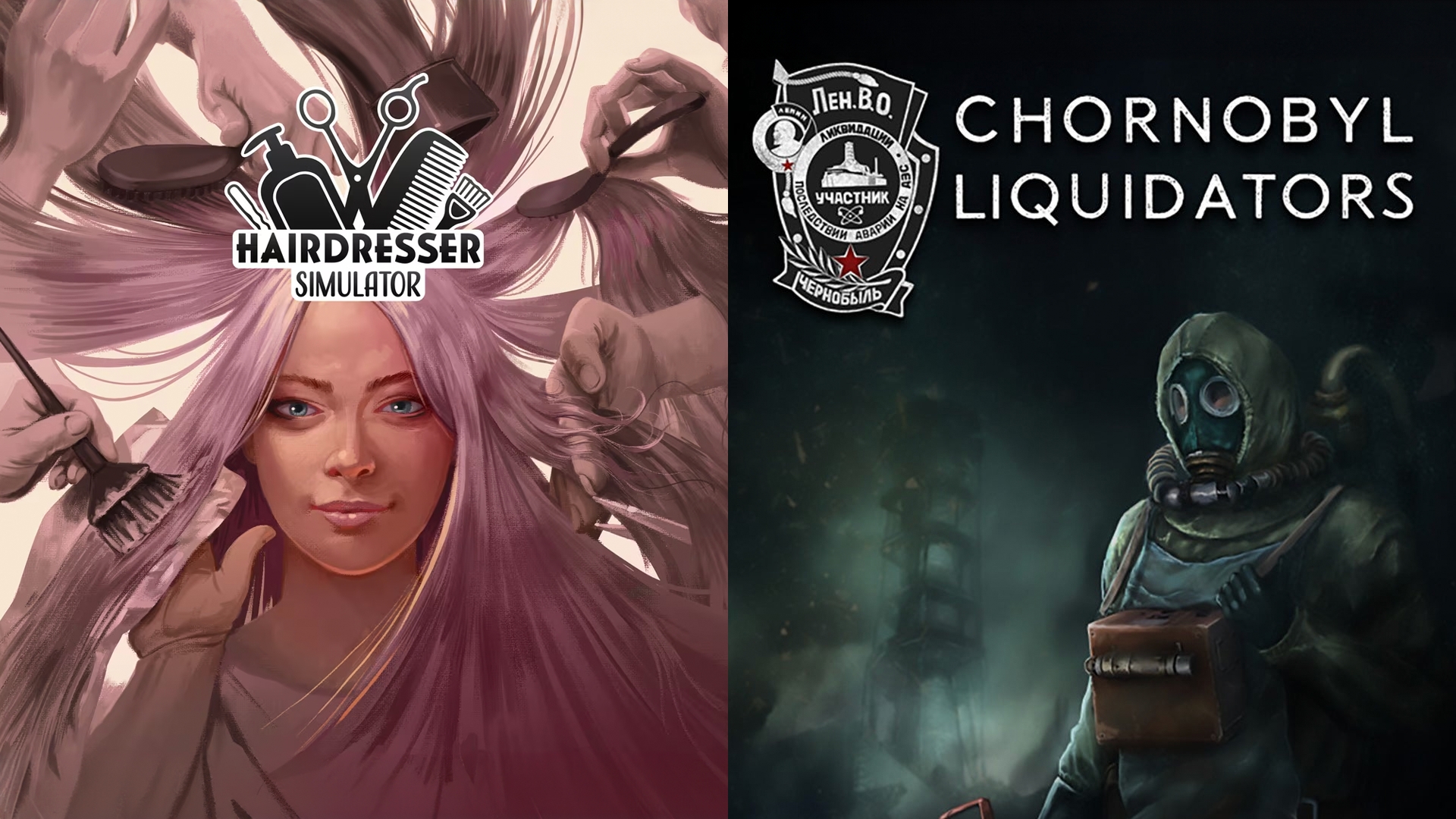 Køb Chornobyl Liquidators + Hairdresser Simulator Bundle - PC (Steam)