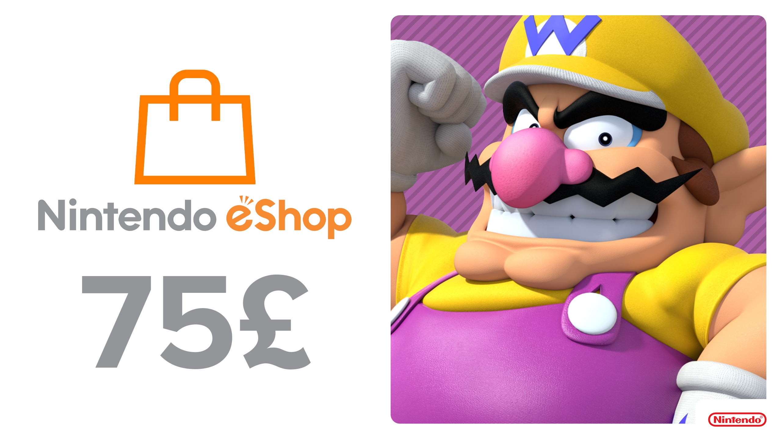 Køb Nintendo eShop Kort 75£ Nintendo Eshop