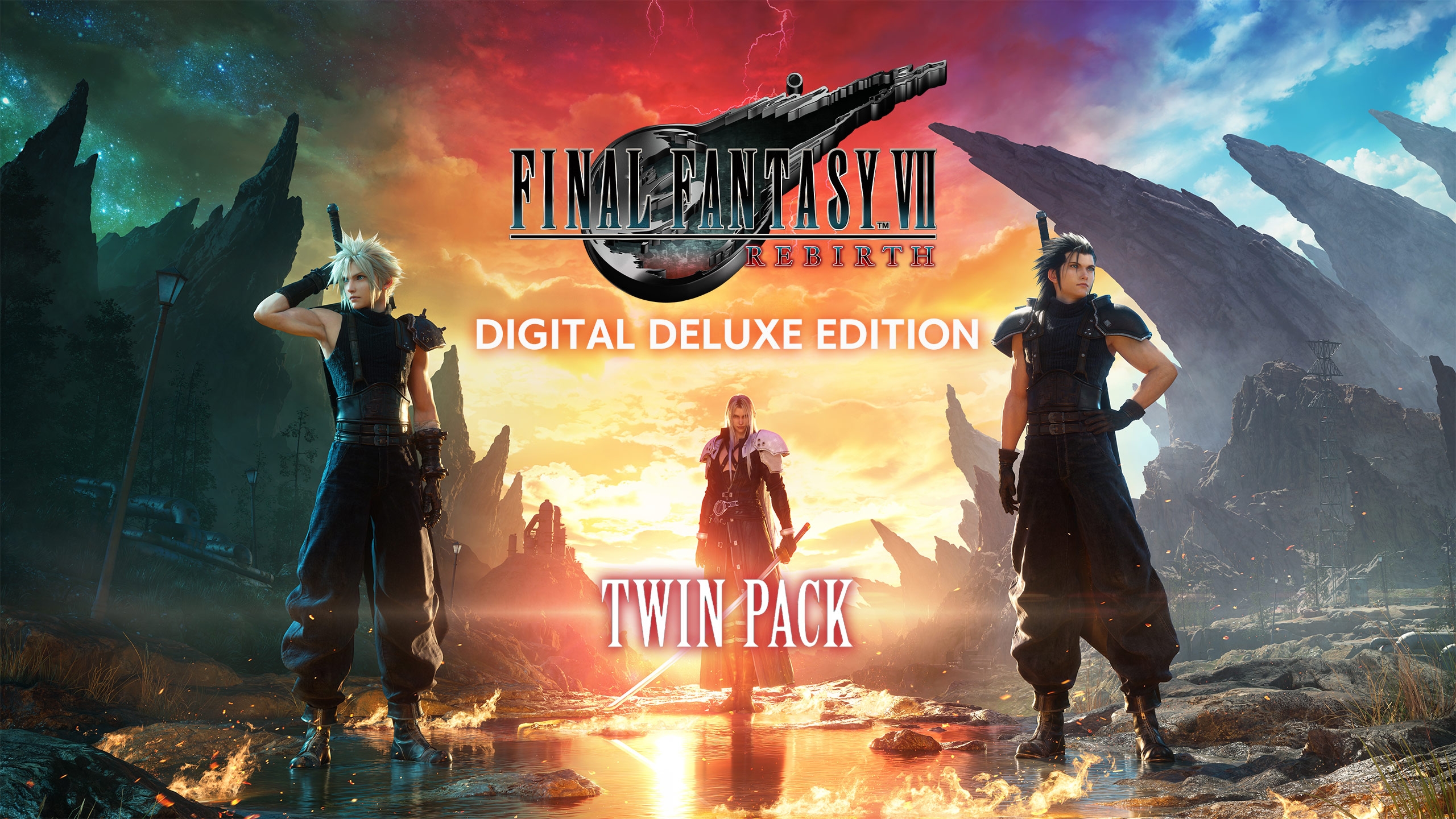 Buy Final Fantasy VII Remake & Rebirth Digital Deluxe Twin Pack - PC ...