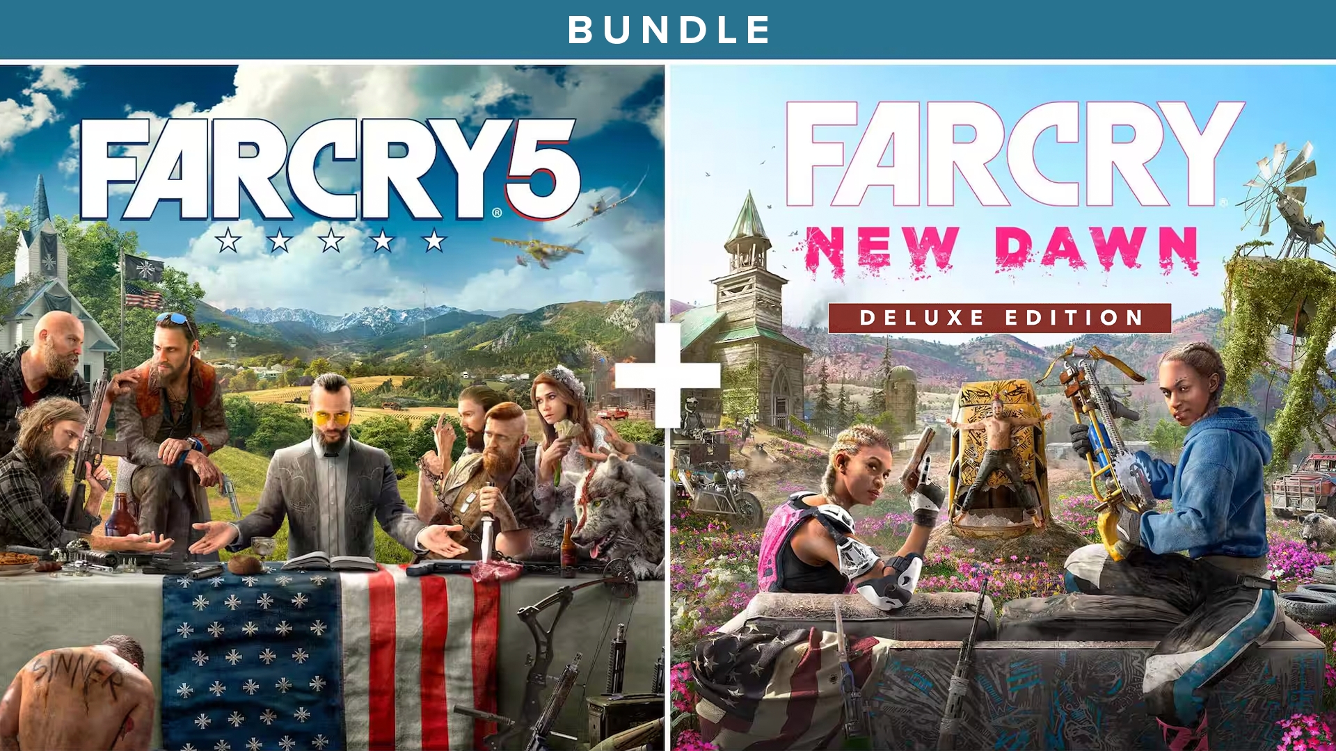 Buy Far Cry 5 + Far Cry New Dawn Deluxe Edition Bundle - PC (Ubisoft ...