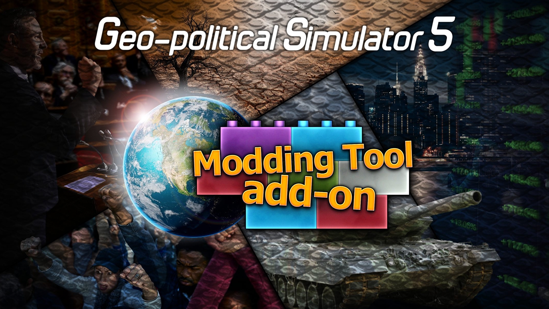 Купить Modding Tool Add-on - Geo-Political Simulator 5 Steam