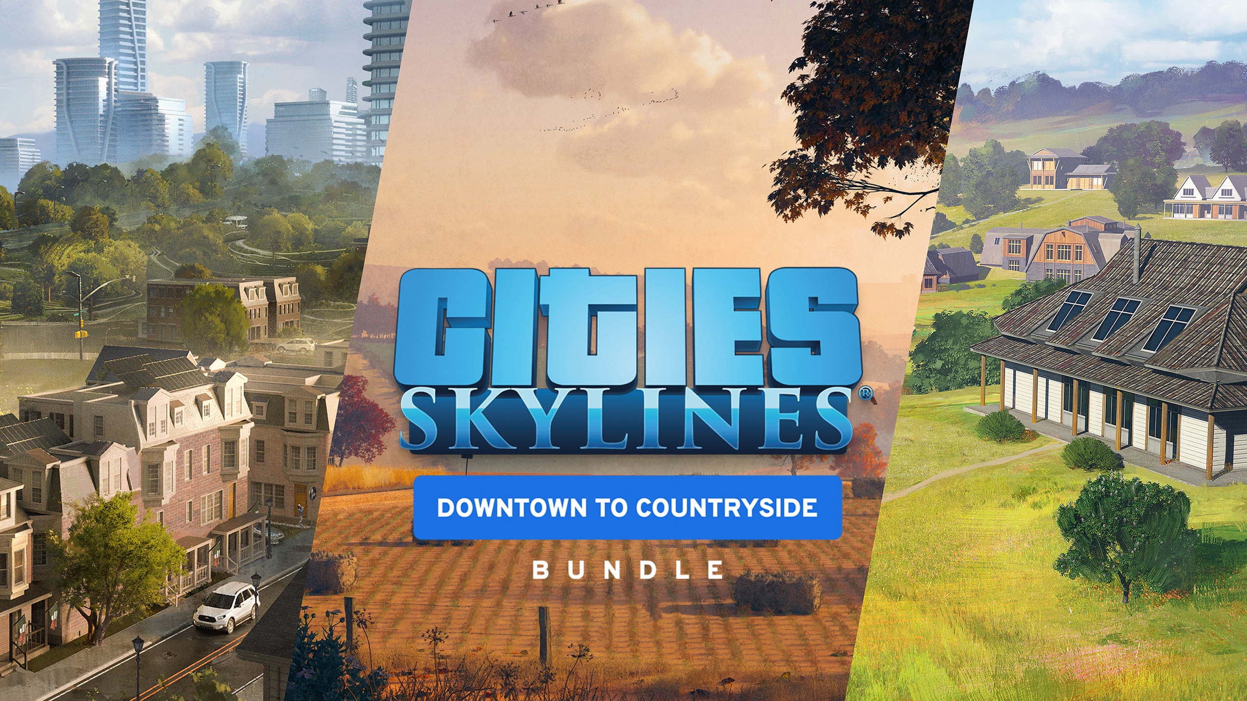 Buy Cities: Skylines - Downtown to Countryside Bundle - PC (Steam)