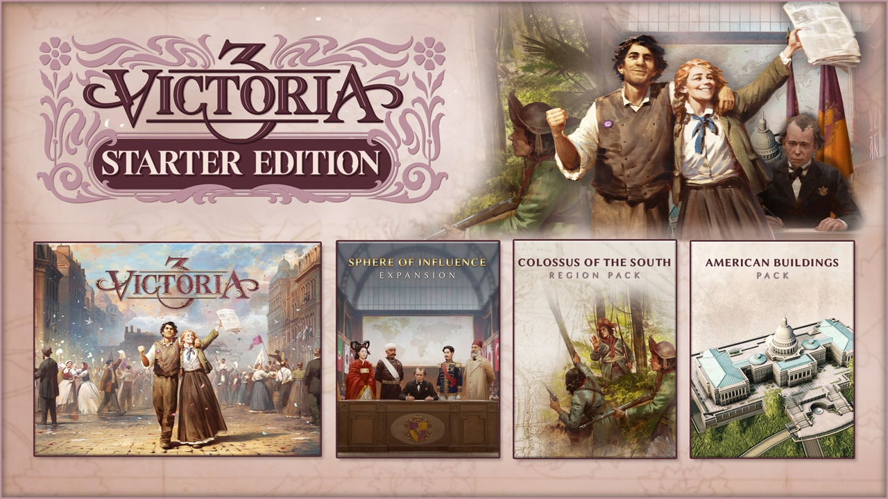 Buy Victoria 3 Starter Edition - PC & Mac (Steam)