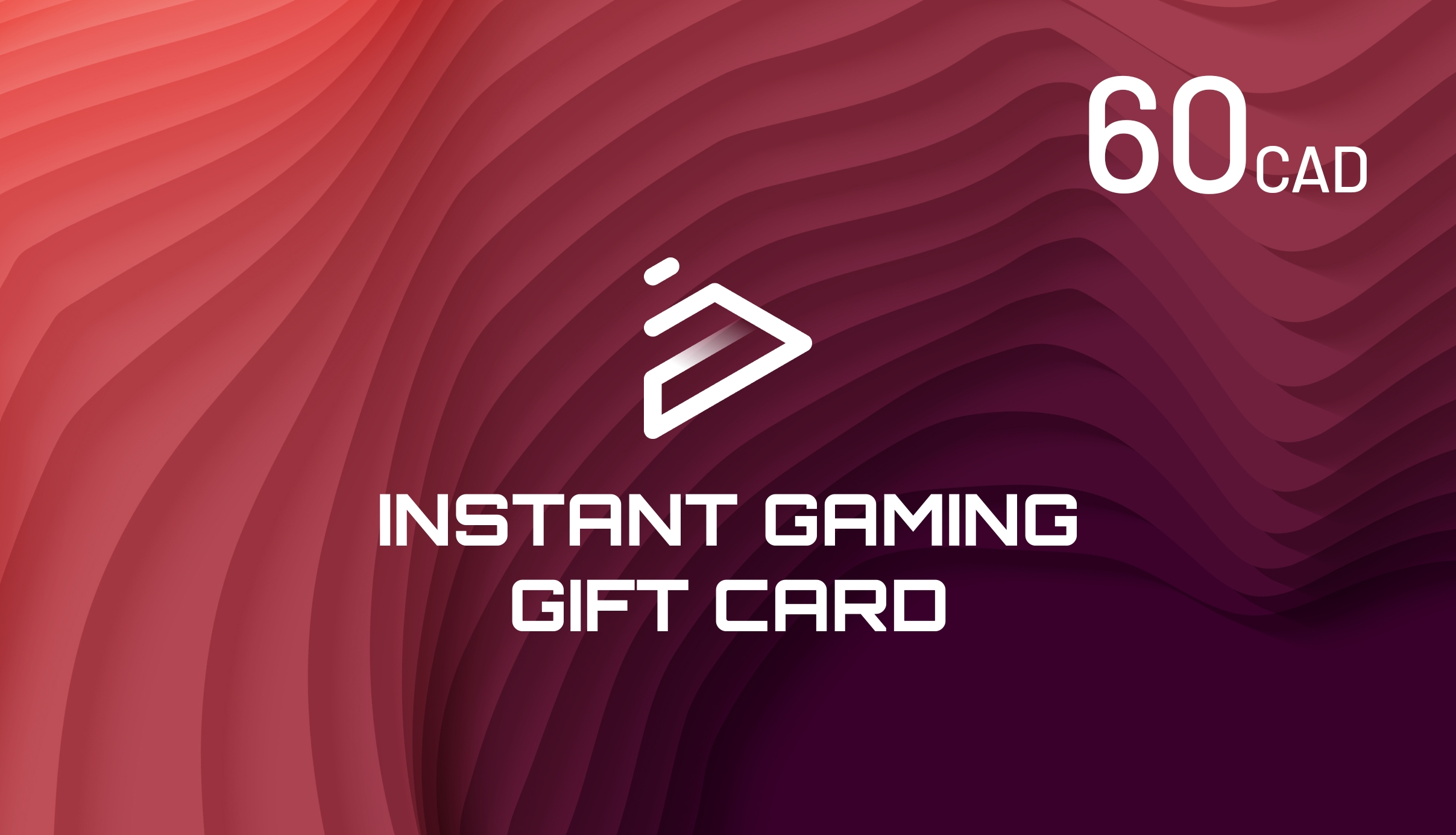 Купути Instant Gaming Gift Card 60 CAD - Canada