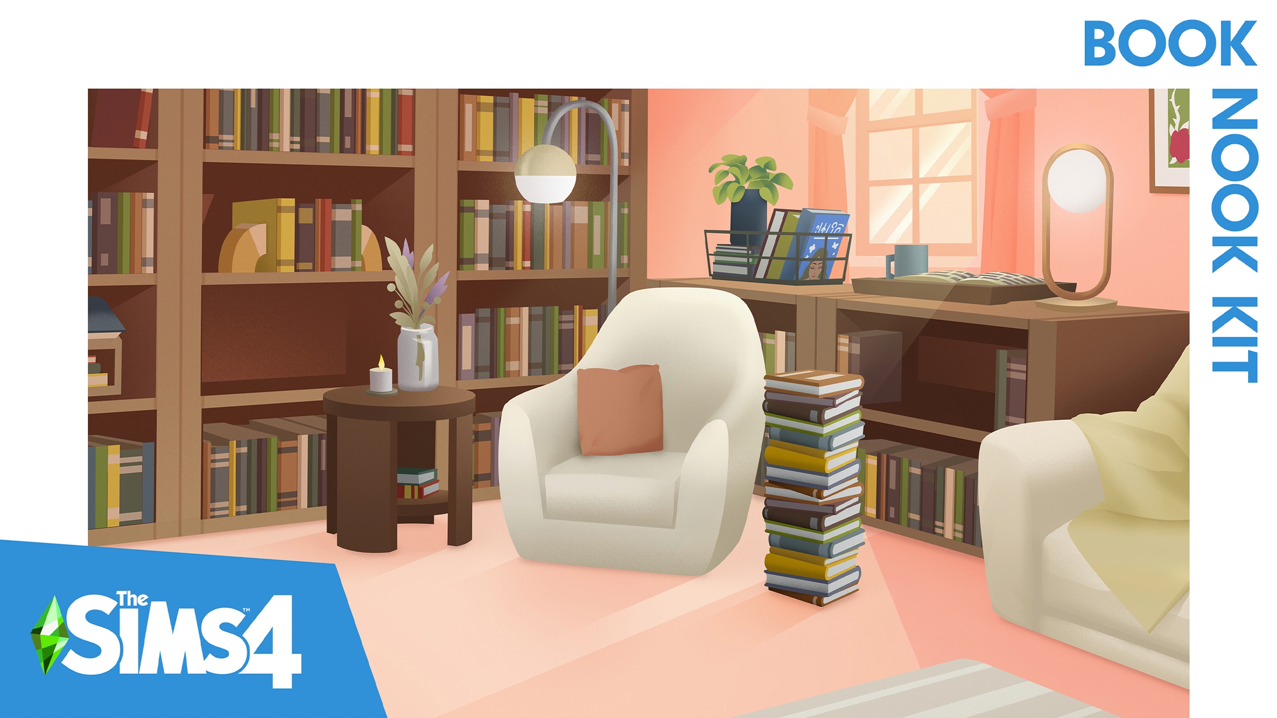 Купить The Sims 4 Книжный уголок — Комплект (PC & Mac)
