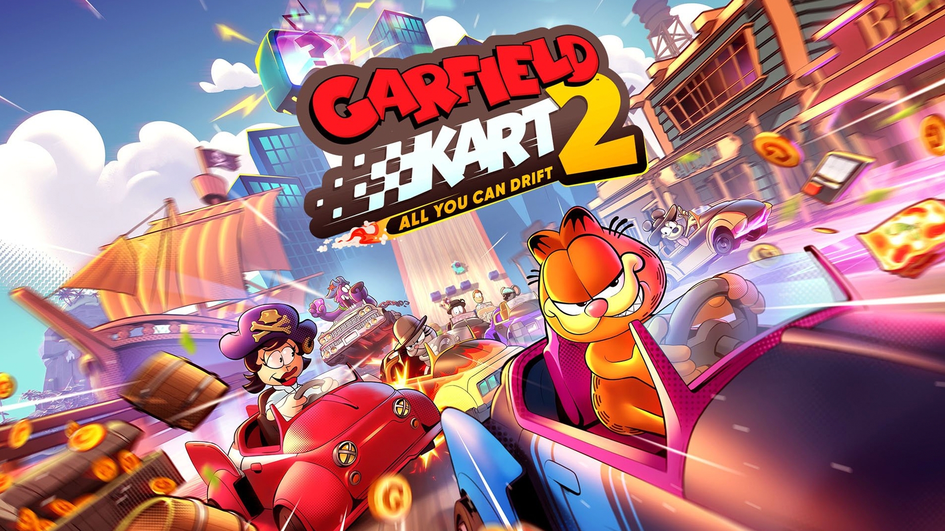 Buy Garfield Kart 2 - All You Can Drift - PC (Steam)