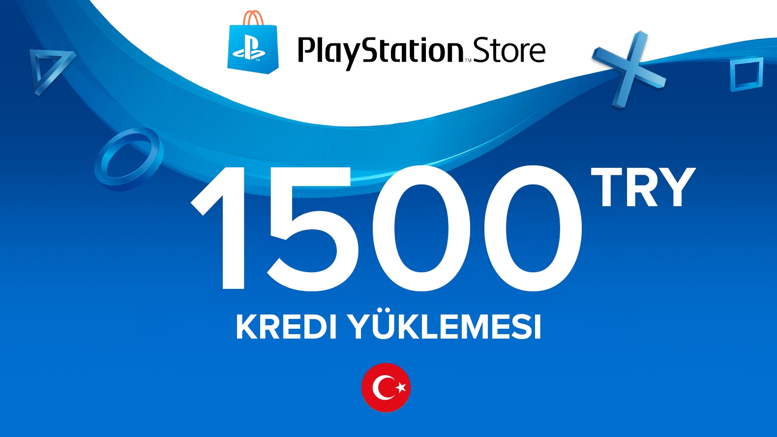 Acquista Gift Card PlayStation Store 1500 TRY