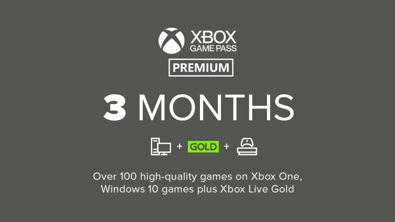 Comprar Xbox Game Pass Premium 3 Month (Microsoft Store)