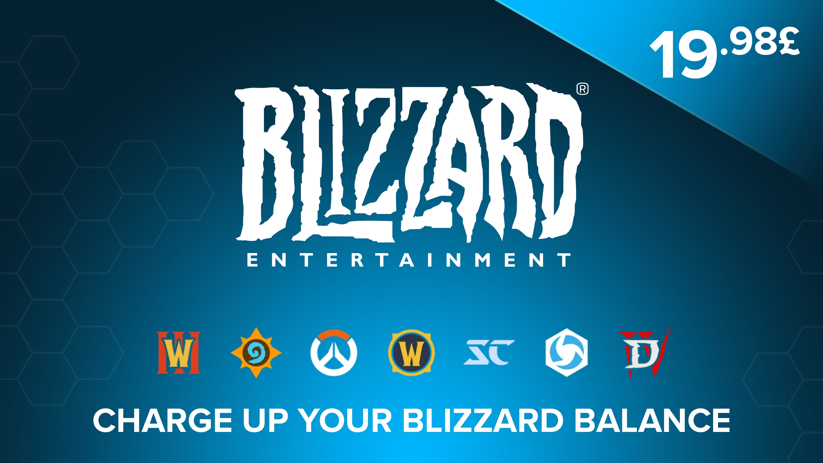 Kup Blizzard / Battle.net Gift Card 19.98£ (Battle.net)