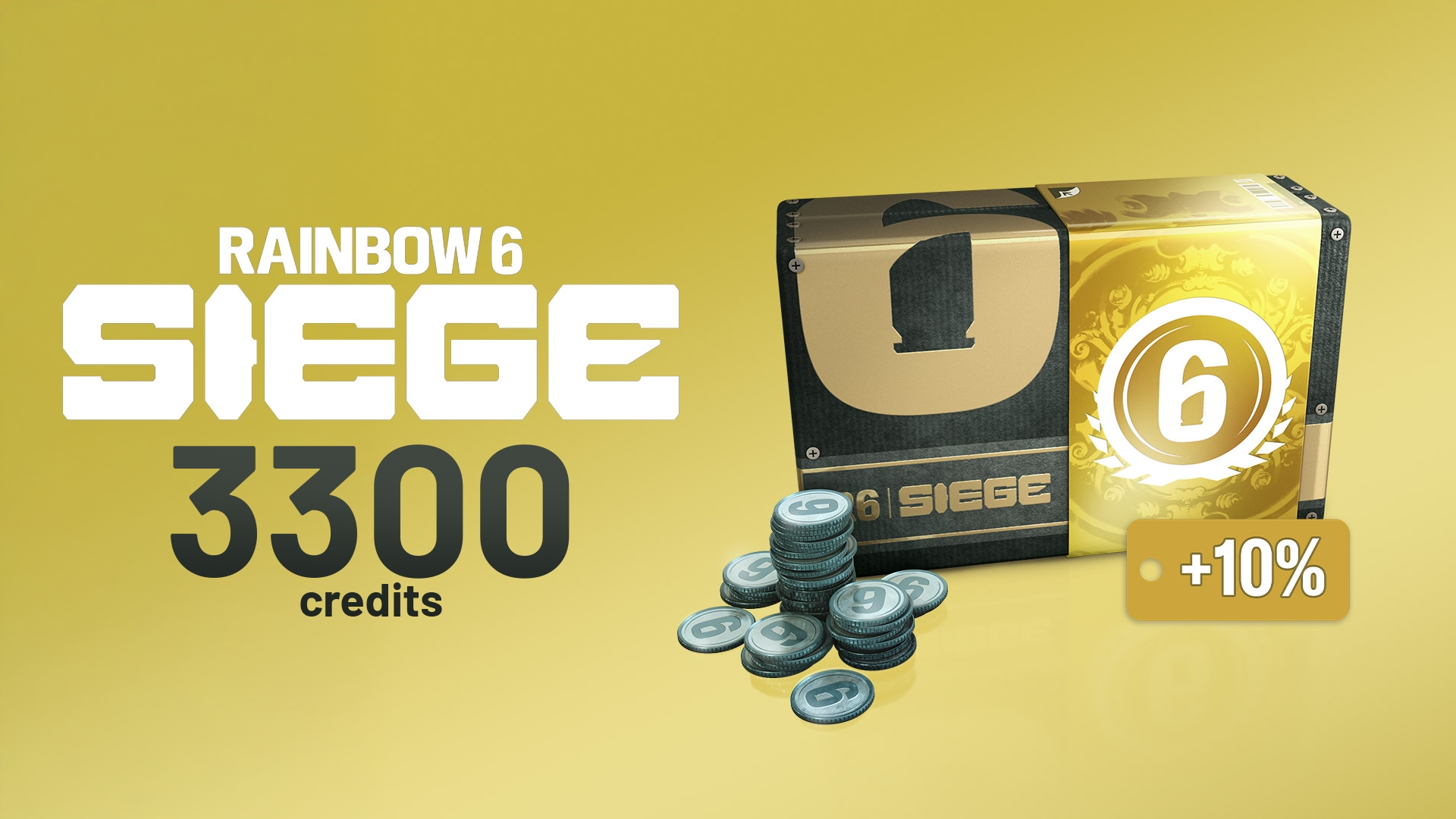 Comprar Tom Clancy's Rainbow Six Siege - 3300 créditos R6 - Xbox One ...