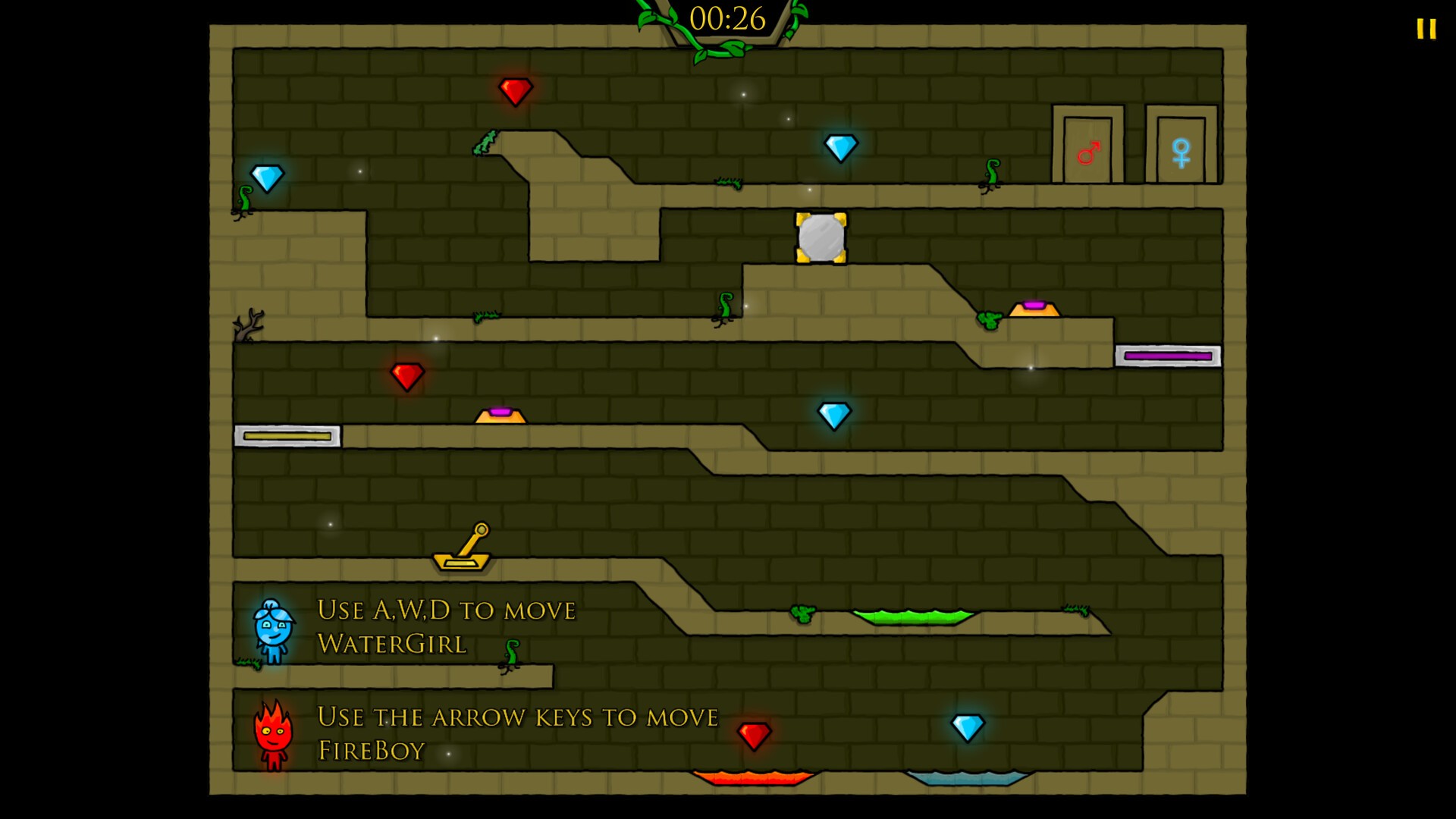 Buy Fireboy & Watergirl 1: The Forest Temple - PC (Steam)