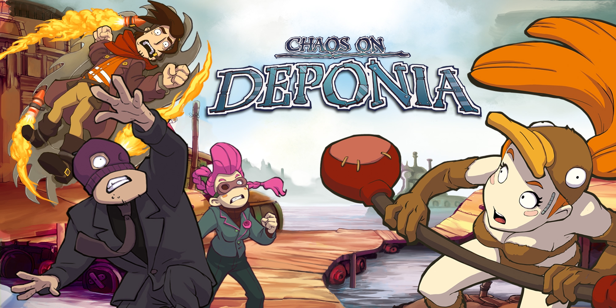 Buy Chaos on Deponia - PC & Mac (Steam)