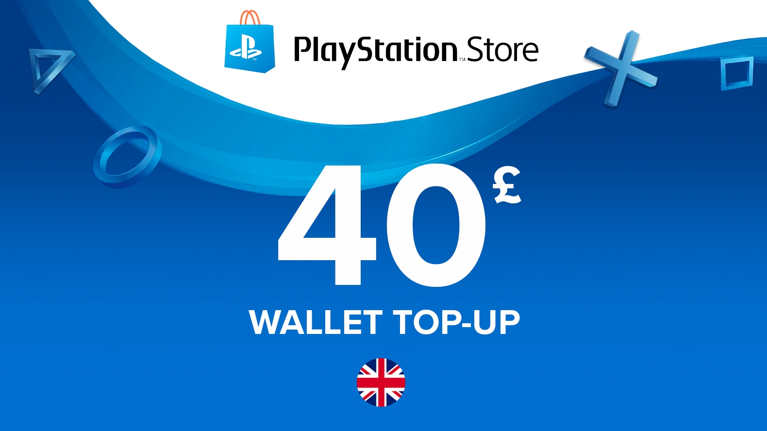 Buy PlayStation Store gift card 40£