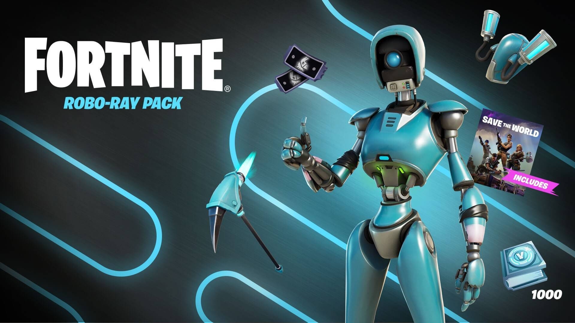 Buy Fortnite - Robo-Ray Pack - Xbox One & Xbox Series X|S